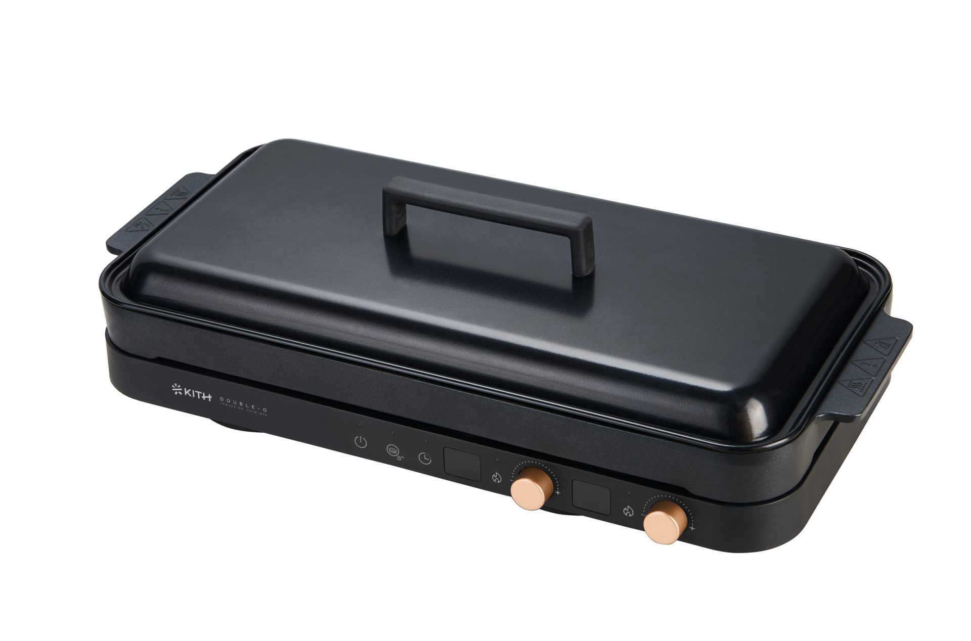 PIH-2800-BK (Hotplat, with lid, angle top) | KITH by Casa